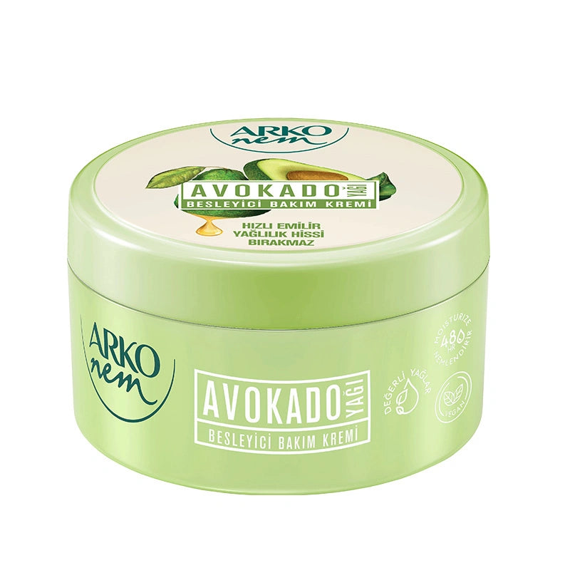 Arko Nem Crème Hydratante Avocado – 250 ml – L'Atelier Du Cosmétique
